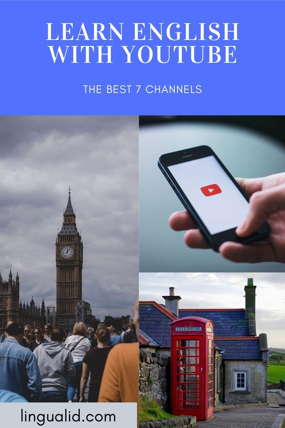 Learn English With YouTube - The Best 7 Channels - Lingualid