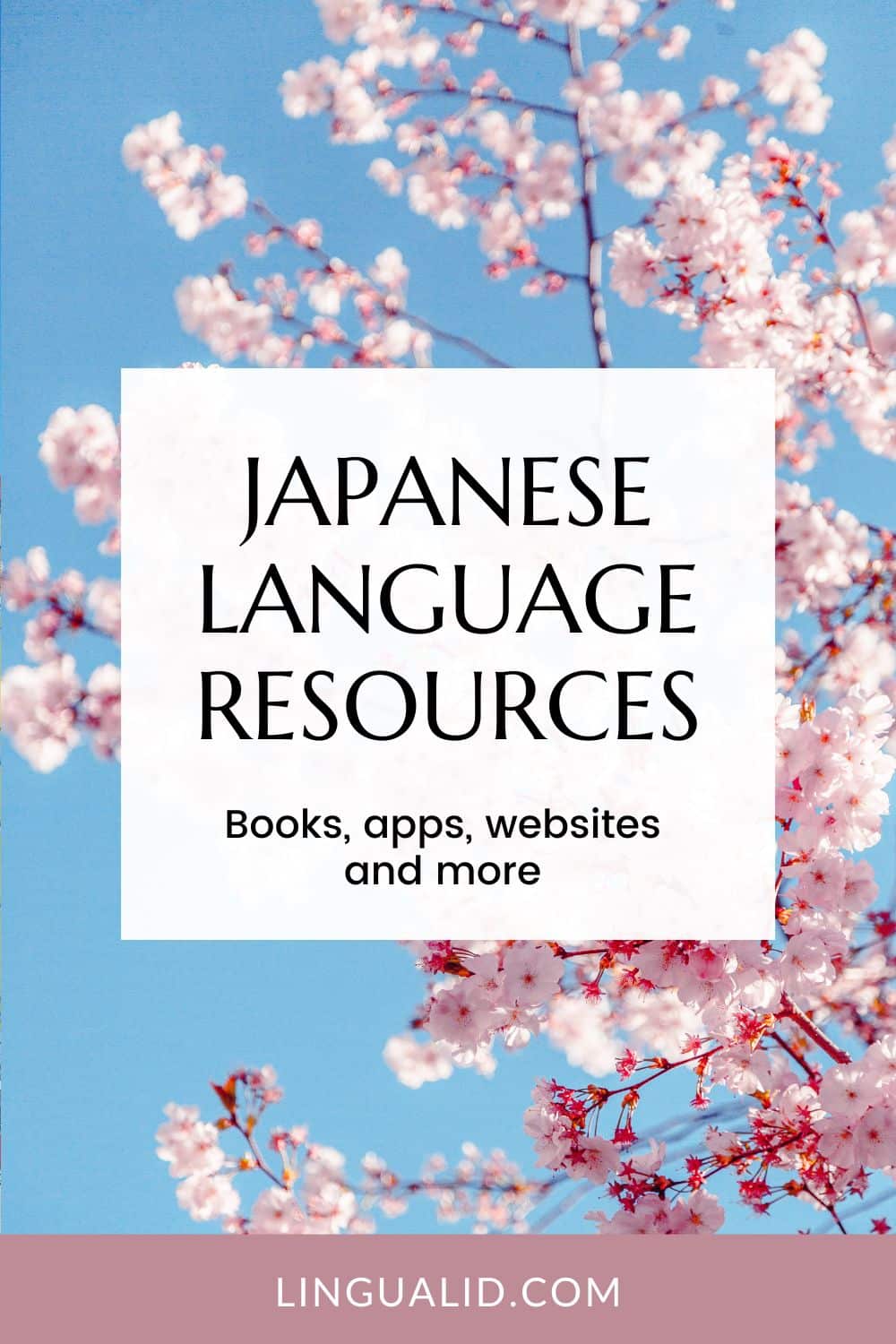 Japanese Language Resources - Lingualid