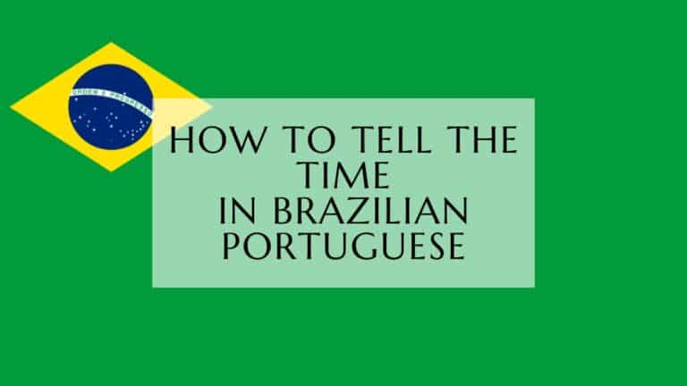 How To Tell The Time In Portuguese: A Complete Guide With Audio - Lingualid