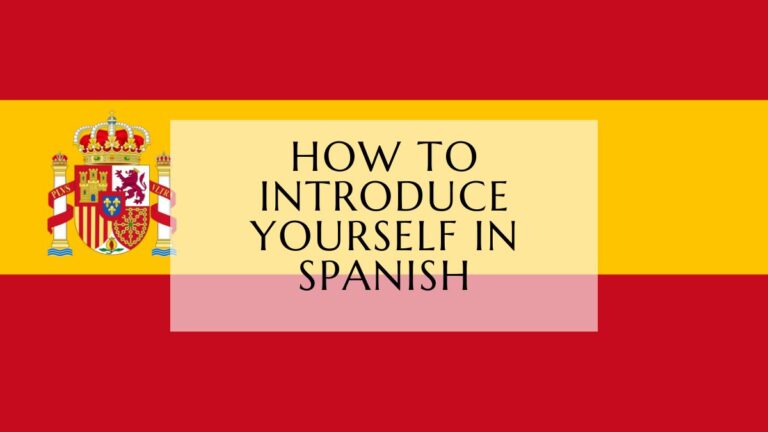 How To Introduce Yourself In Spanish - Beginners Guide [AUDIO] - Lingualid