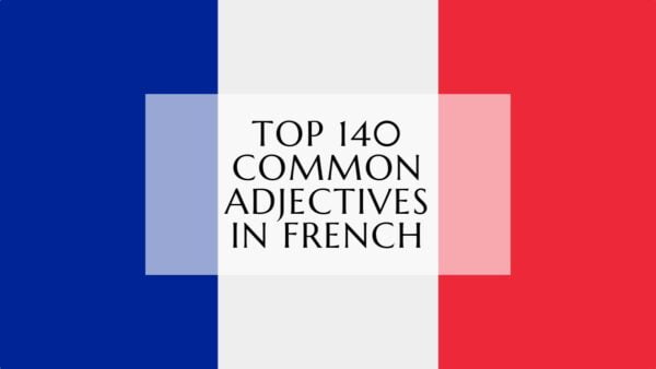 Top 140 Common Adjectives in French [AUDIO included] - Lingualid