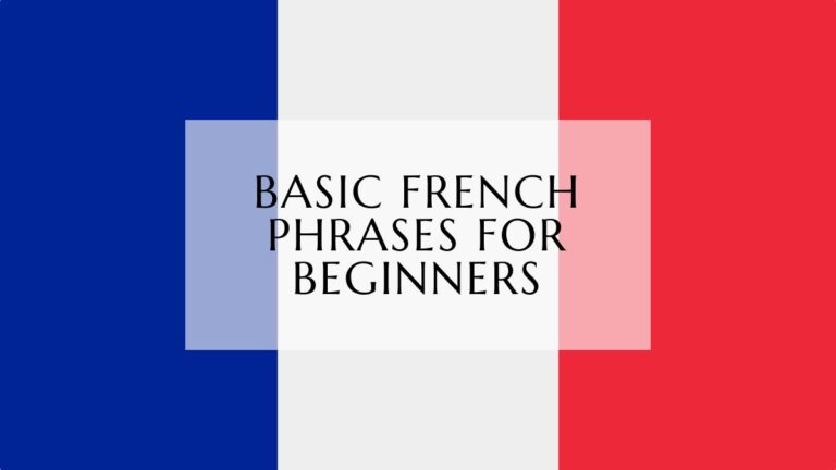 70 Basic French Phrases To Kickstart Your French Now [AUDIO]