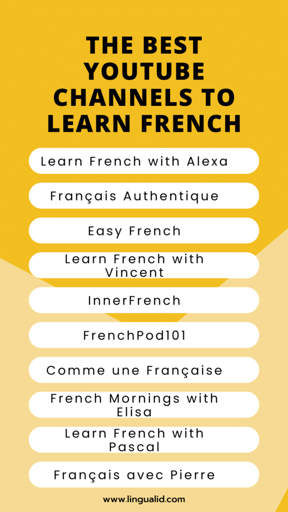 Exploring The Best YouTube Channels to Learn French In 2025