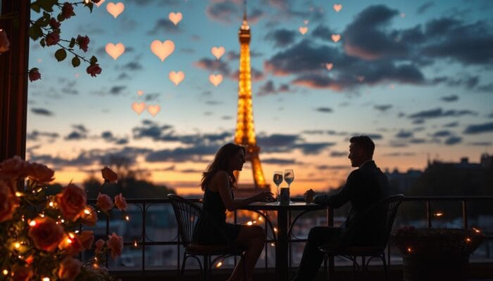 Sweet Romantic Phrases in French for Lovers
