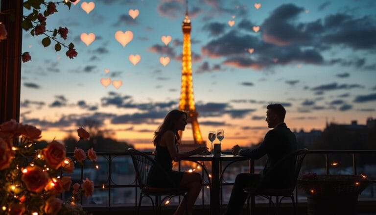 Sweet Romantic Phrases in French for Lovers
